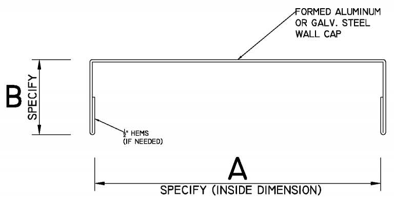 Wall Caps - Architectural Products